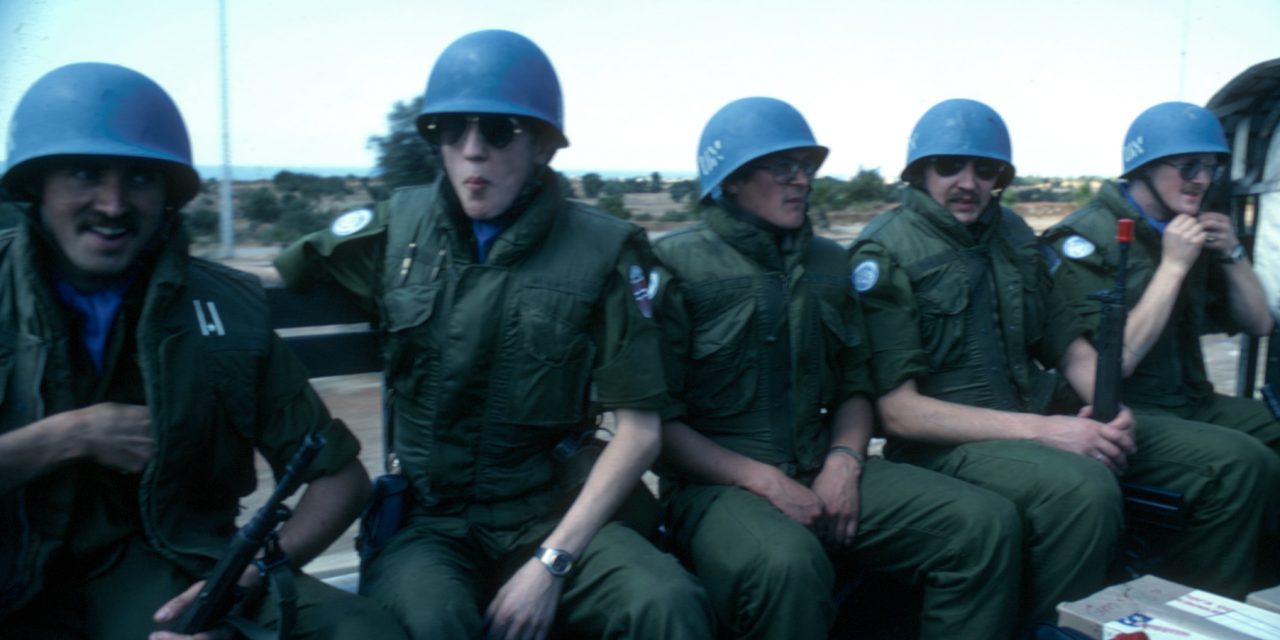 Norsk FN-soldat skutt i Beirut. - MilitærHistorie